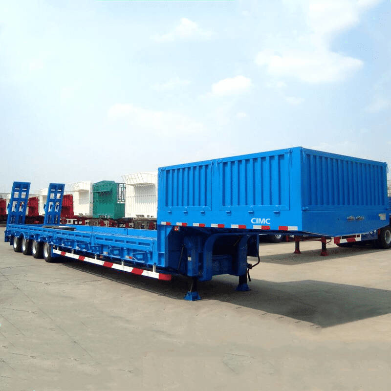 Container Loader RGN Quad Axle 50T Low Deck Trailer